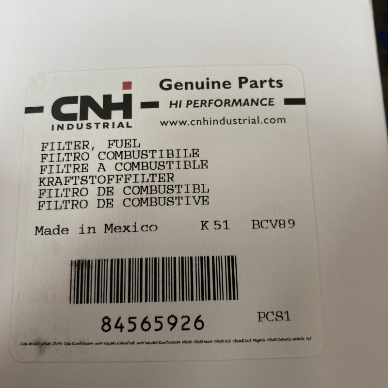 84565926 Brandstoffilter